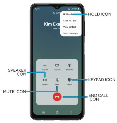 Samsung Galaxy A23 5G (SM-A236U) - Call Features - AT&T