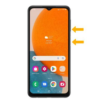 Samsung Galaxy A23 5G (SM-A236U) - Take a Screenshot - AT&T