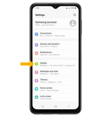 Samsung Galaxy A23 5G (SM-A236U) - Display - AT&T