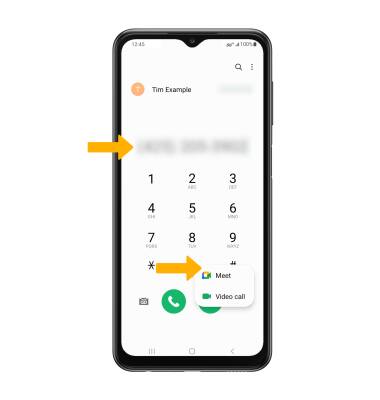 Samsung Galaxy A23 5G (SM-A236U) - Make & Receive an AT&T Video Call - AT&T