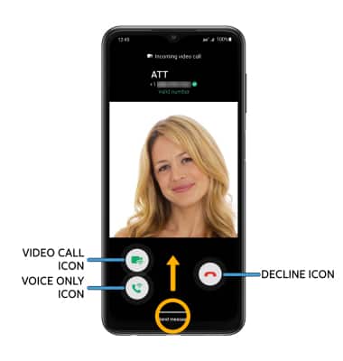 Samsung Galaxy A23 5G (SM-A236U) - Make & Receive an AT&T Video Call - AT&T