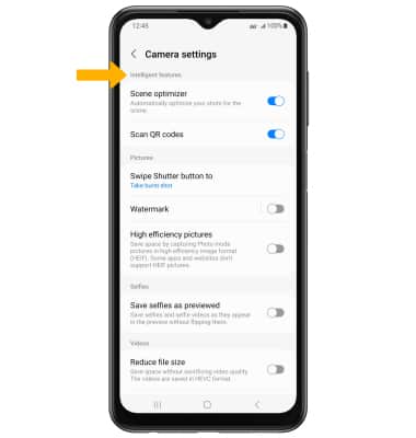 Samsung Galaxy A23 5G (SM-A236U) - Advanced Photo & Video Features - AT&T