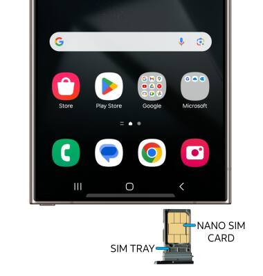 Samsung Galaxy S24 / Galaxy S24+ / Galaxy S24 Ultra (SM-S921U/SM-S926U/SM-S928U) - Insert or ...