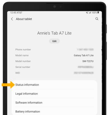 Samsung Galaxy Tab A7 Lite (SM-T227U) - Find IMEI, Phone & Serial ...