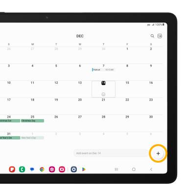 Samsung Galaxy Tab A9+ 5G (SM-X218U) - Calendar - AT&T