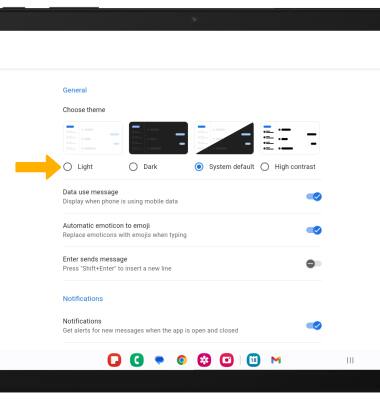 Samsung Galaxy Tab A9+ 5G (SM-X218U) - Messaging Settings - AT&T