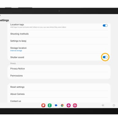 Samsung Galaxy Tab A9+ 5G (SM-X218U) - Camera & Video Settings - AT&T