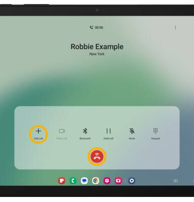 Samsung Galaxy Tab A9+ 5G (SM-X218U) - Call Features - AT&T