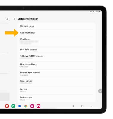 Samsung Galaxy Tab S8+ 5G (SM-X808U) - Find IMEI, Phone & Serial Number ...