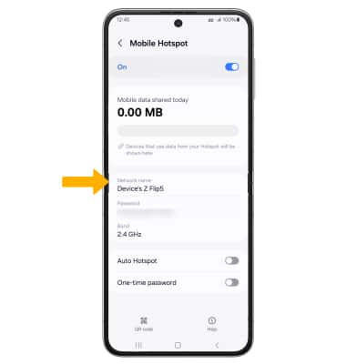 Samsung Galaxy Z Flip5 (SM-F731U) - Mobile Hotspot - AT&T