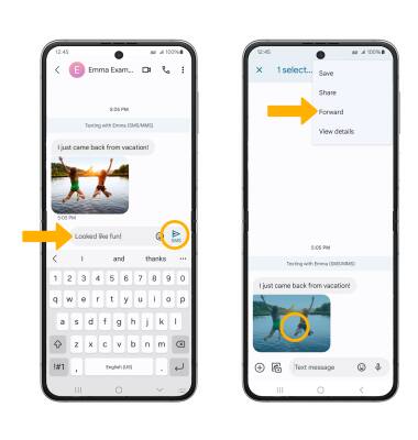 Samsung Galaxy Z Flip5 (SM-F731U) - Send & Receive Messages - AT&T