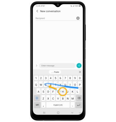 Samsung Galaxy A03s (SM-A037U) - Keyboard & Typing - AT&T