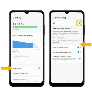 Samsung Galaxy A03s (SM-A037U) - Optimize Battery Life - AT&T