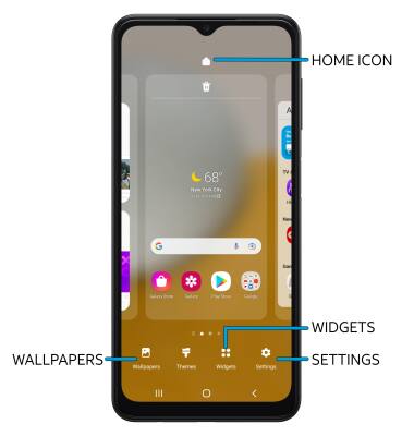 Samsung Galaxy A13 5G (SM-A136U) - Learn & Customize the Home Screen - AT&T