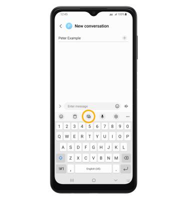 Samsung Galaxy A13 5G (SM-A136U) - Keyboard & Typing - AT&T