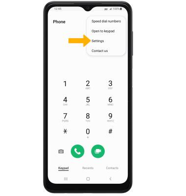 Samsung Galaxy A13 5G (SM-A136U) - Call Forwarding - AT&T