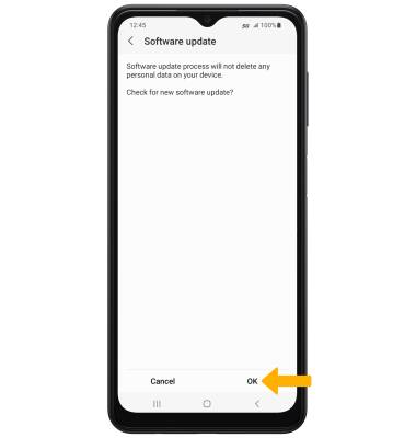 Samsung Galaxy A13 5G (SM-A136U) - Software Version - AT&T