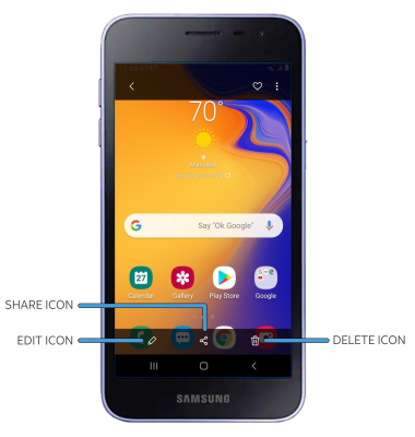 Samsung Galaxy J2 Dash (J260A) - Take a Screenshot - AT&T
