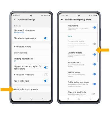 Samsung Galaxy S20 FE 5G (SM-G781U) - Messaging Settings - AT&T
