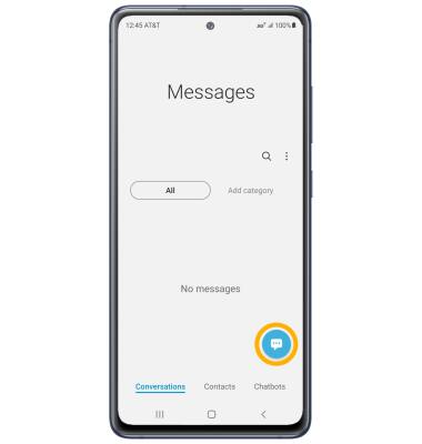 Samsung Galaxy S20 FE 5G (SM-G781U) - Send & Receive Messages - AT&T