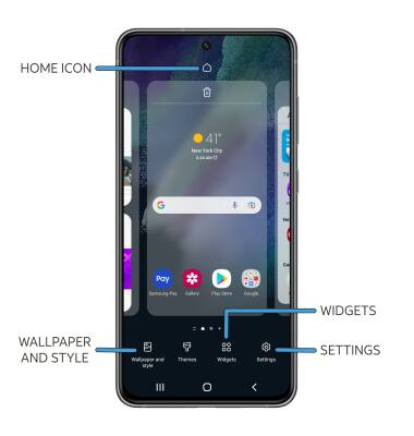 Samsung Galaxy S21 FE (SM-G990U/SM-G990U2) - Learn & Customize the Home ...