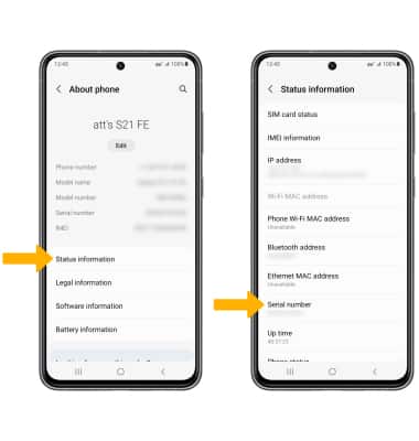 Samsung Galaxy S21 FE (SM-G990U/SM-G990U2) - Find IMEI, Phone & Serial ...