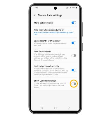 Samsung Galaxy S23 FE (SM-S711U) - Secure My Device - AT&T