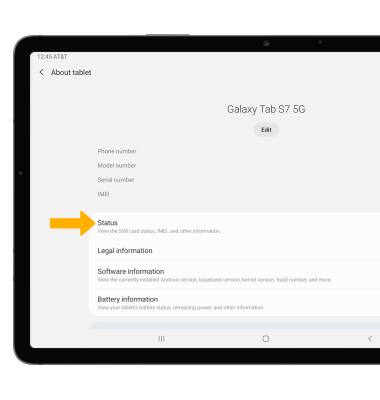 Samsung Galaxy Tab S7 5G (SM-T878U) - Find IMEI, Phone & Serial Number ...