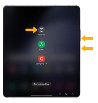 Samsung Galaxy Z Fold5 (SM-F946U) - Reset Device - AT&T