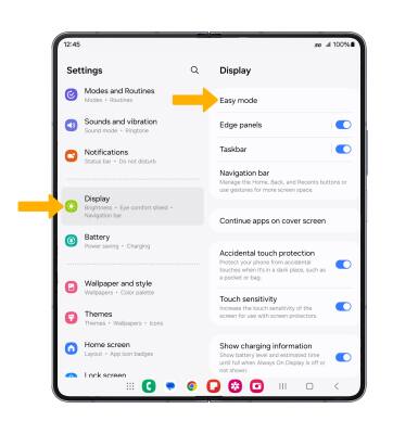 Samsung Galaxy Z Fold5 (SM-F946U) - Easy Mode - AT&T