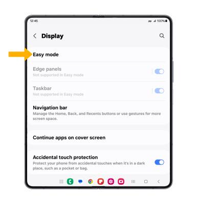 Samsung Galaxy Z Fold5 (SM-F946U) - Easy Mode - AT&T