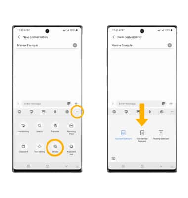 Samsung Galaxy Note 10 / Note 10+ (N970U/N975U) - Keyboard & Typing - AT&T
