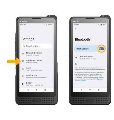 Sonim XP10 (XP9900) - Bluetooth - AT&T