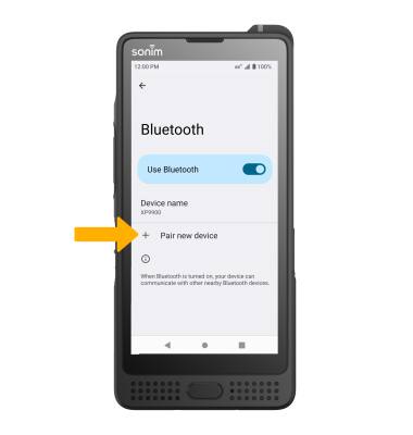 Sonim XP10 (XP9900) - Bluetooth - AT&T