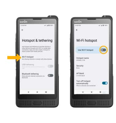 Sonim XP10 (XP9900) - Hotspot móvil - AT&T