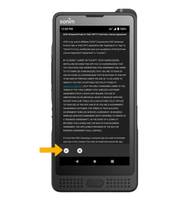 Sonim XP10 (XP9900) - Enhanced Push to Talk - AT&T
