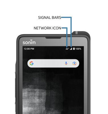 Sonim XP10 (XP9900) - Signal & Cellular Data - AT&T