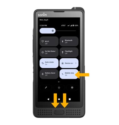 Sonim XP10 (XP9900) - Signal & Cellular Data - AT&T