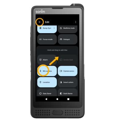 Sonim XP10 (XP9900) - Gestures & Motion - AT&T