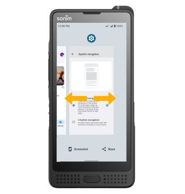 Sonim XP10 (XP9900) - Gestures & Motion - AT&T