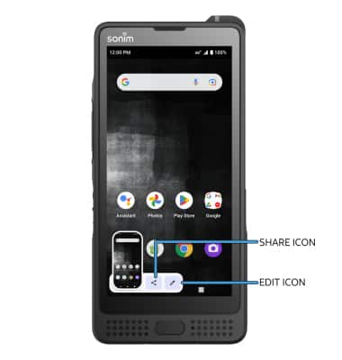 Sonim XP10 (XP9900) - Take a Screenshot - AT&T