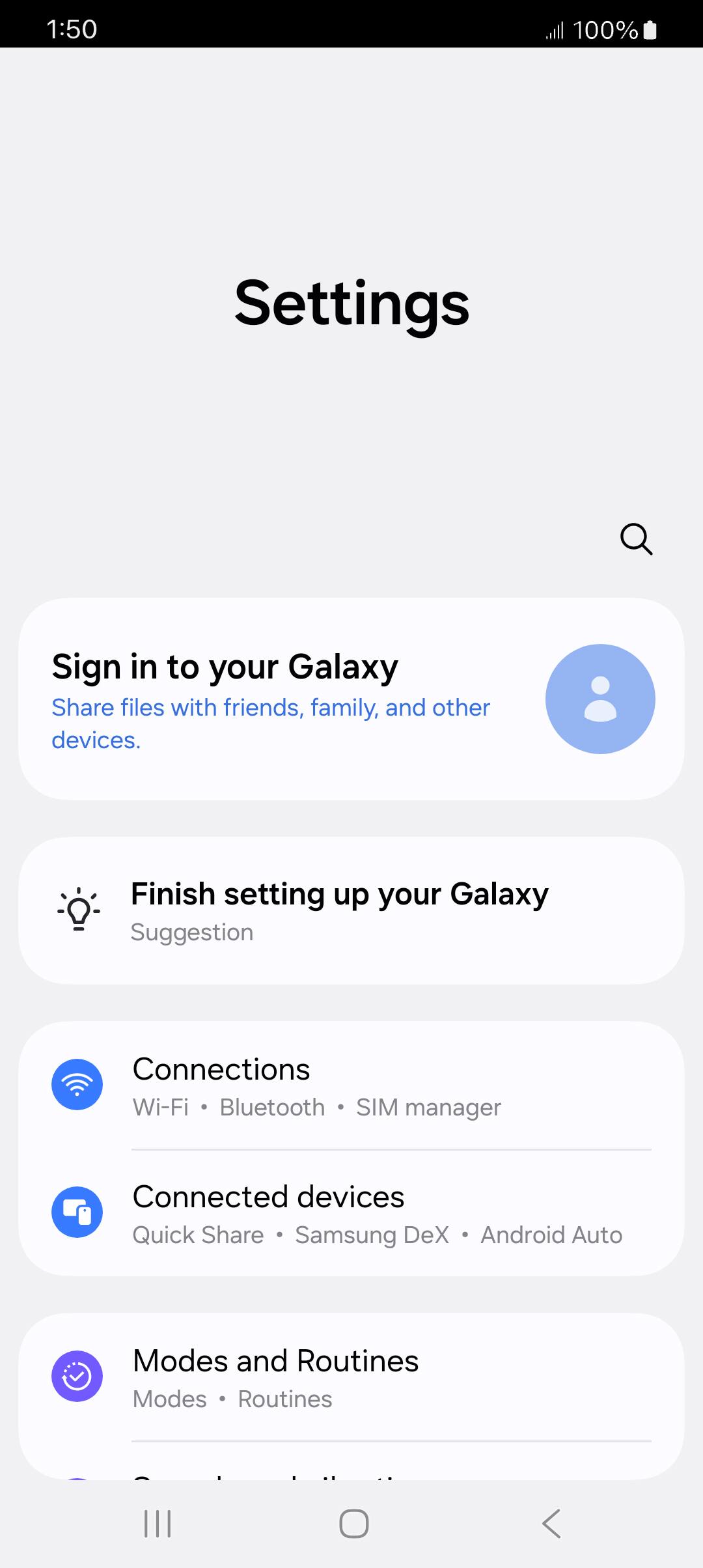 Samsung Galaxy A16 5G - Ingresar a tu cuenta de Samsung - AT&T