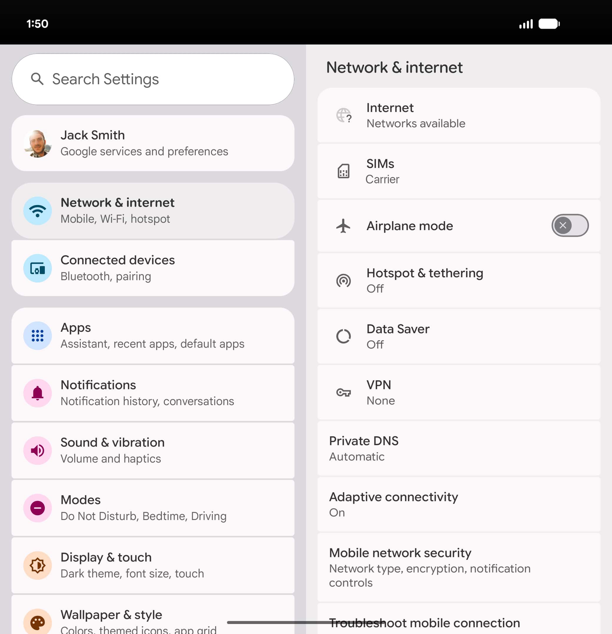 Google Pixel 10 Pro Fold - Changing the system navigation on your ...