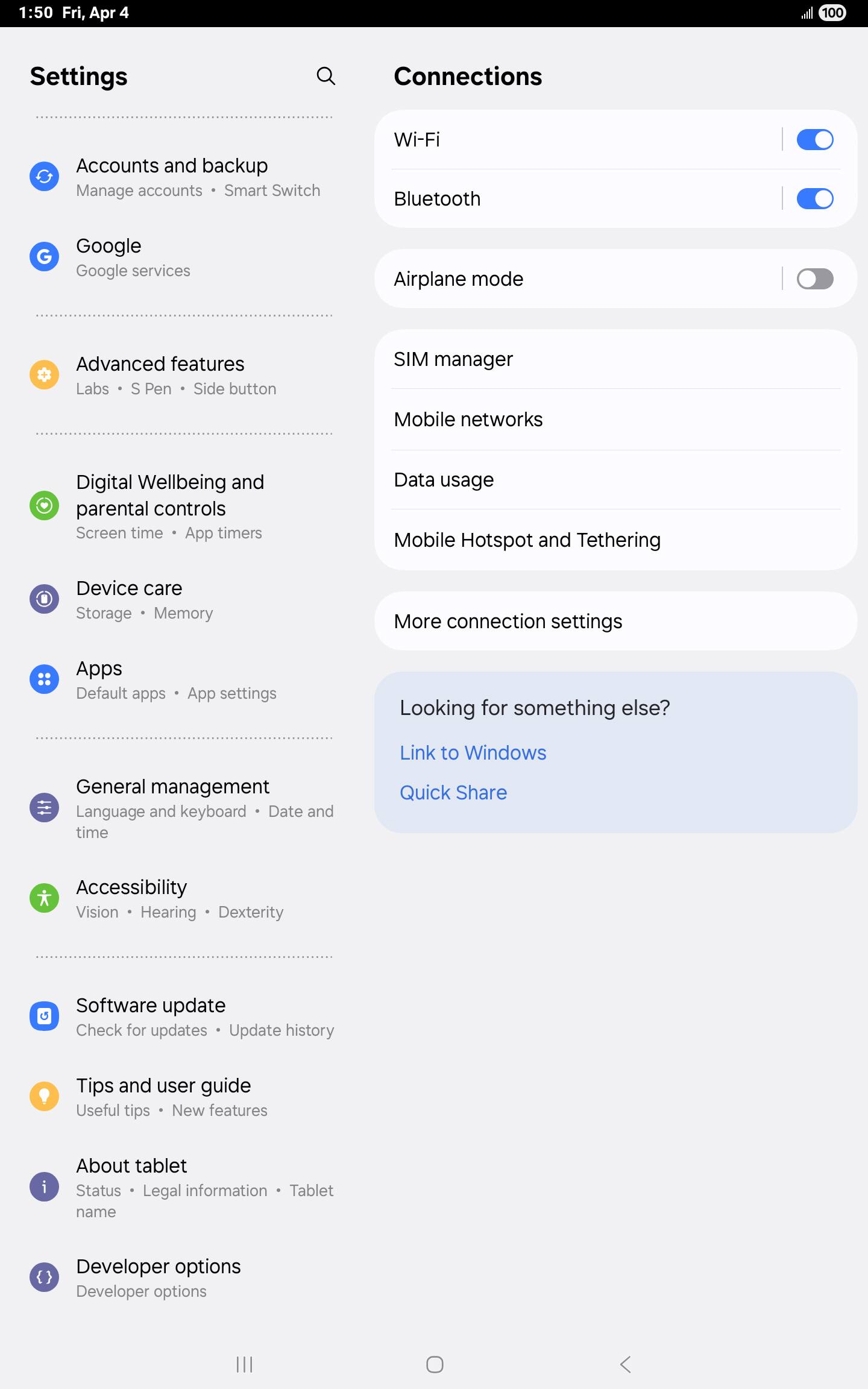 Samsung Galaxy Tab S10+ 5G - Encontrar tu número IMEI - AT&T