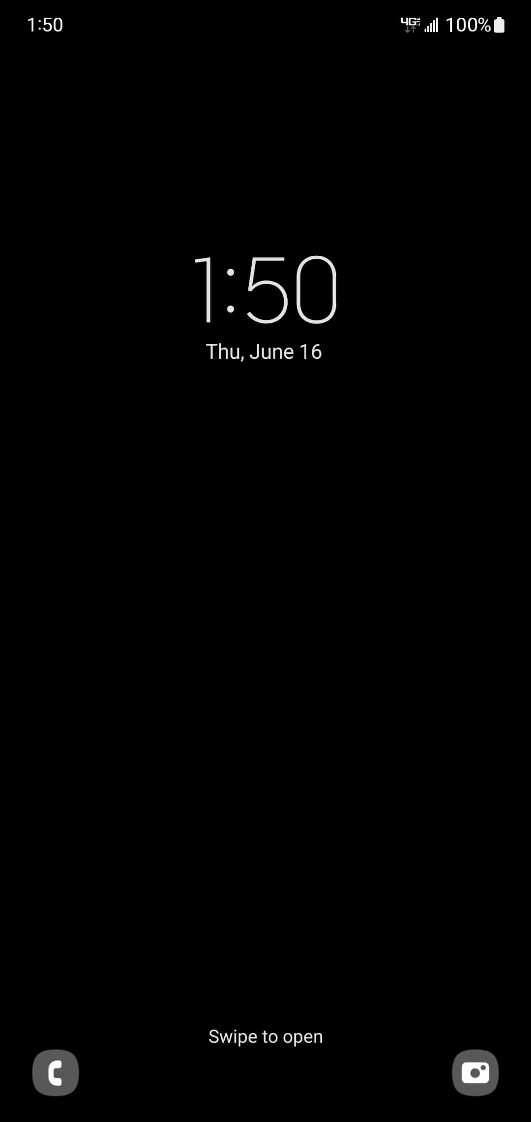 Samsung Galaxy Note10+ - Accessing the camera from the Lock screen - AT&T