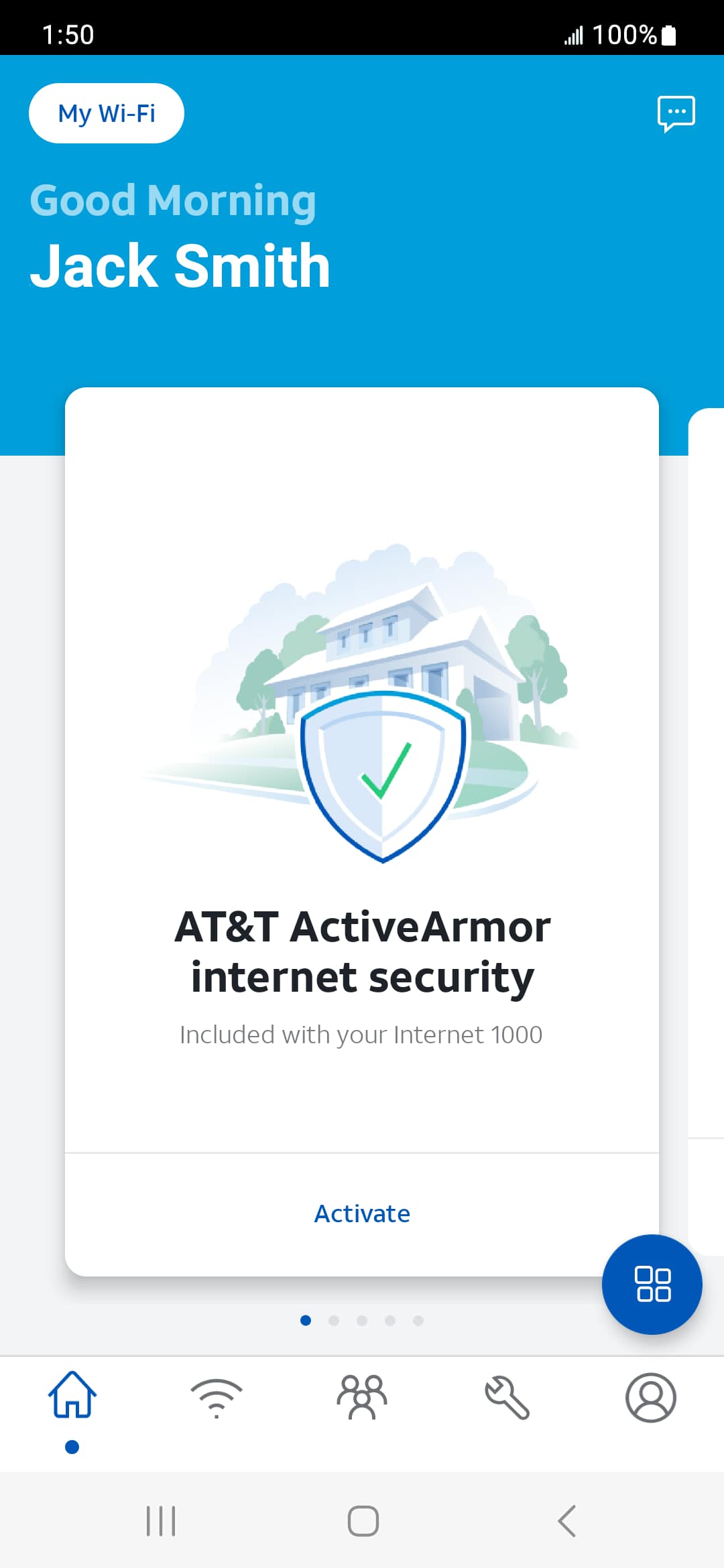 ATT Smart Home Manager - Android - Editar un perfil - AT&T