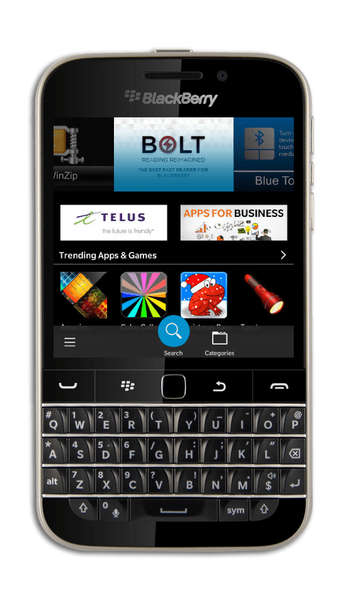 BlackBerry Classic - Cambiar las configuraciones - AT&T