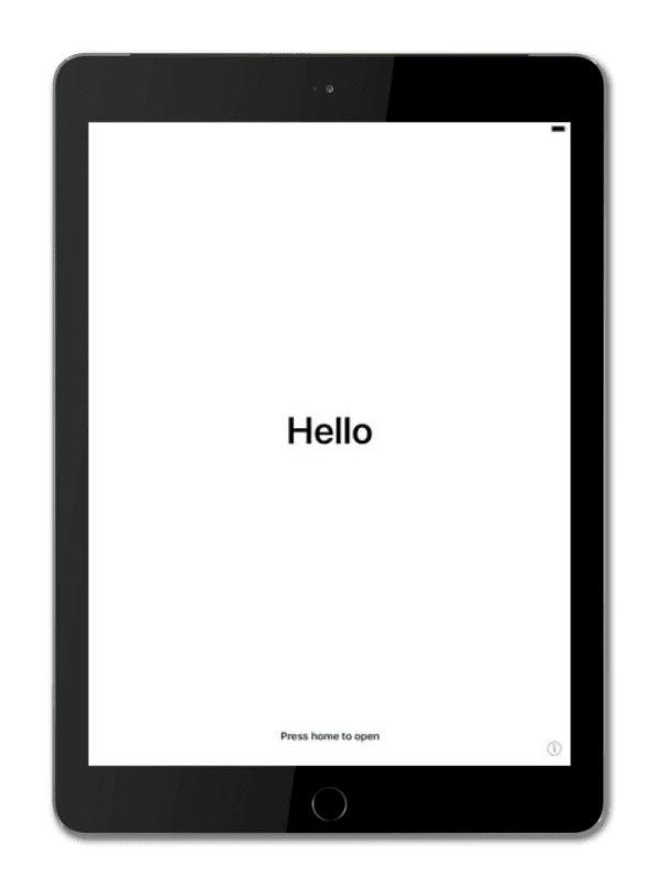 Apple iPad mini 3 - Setting up iPad manually as a new device - AT&T