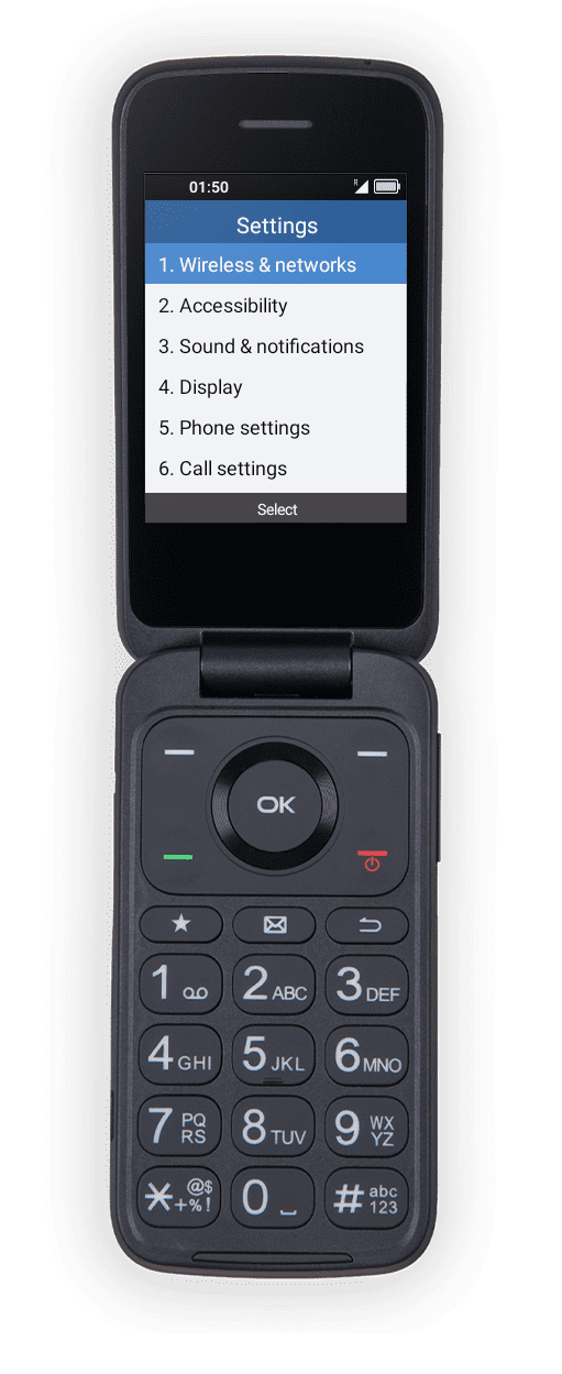 TCL Classic - Configuring location settings - AT&T