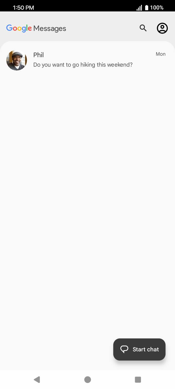 ATT Verge 2 5G - Sending an audio message - AT&T